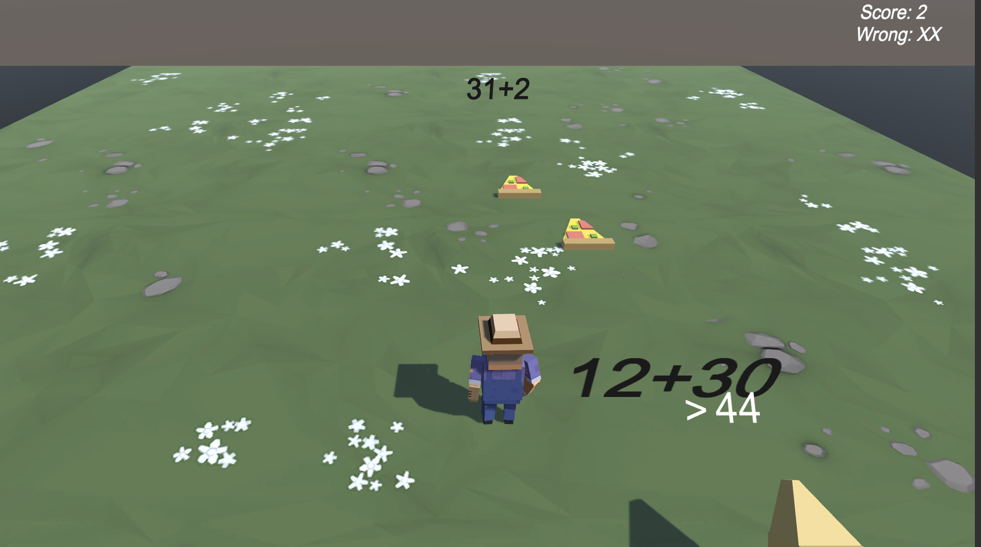 Ugh math battle - Unity Play