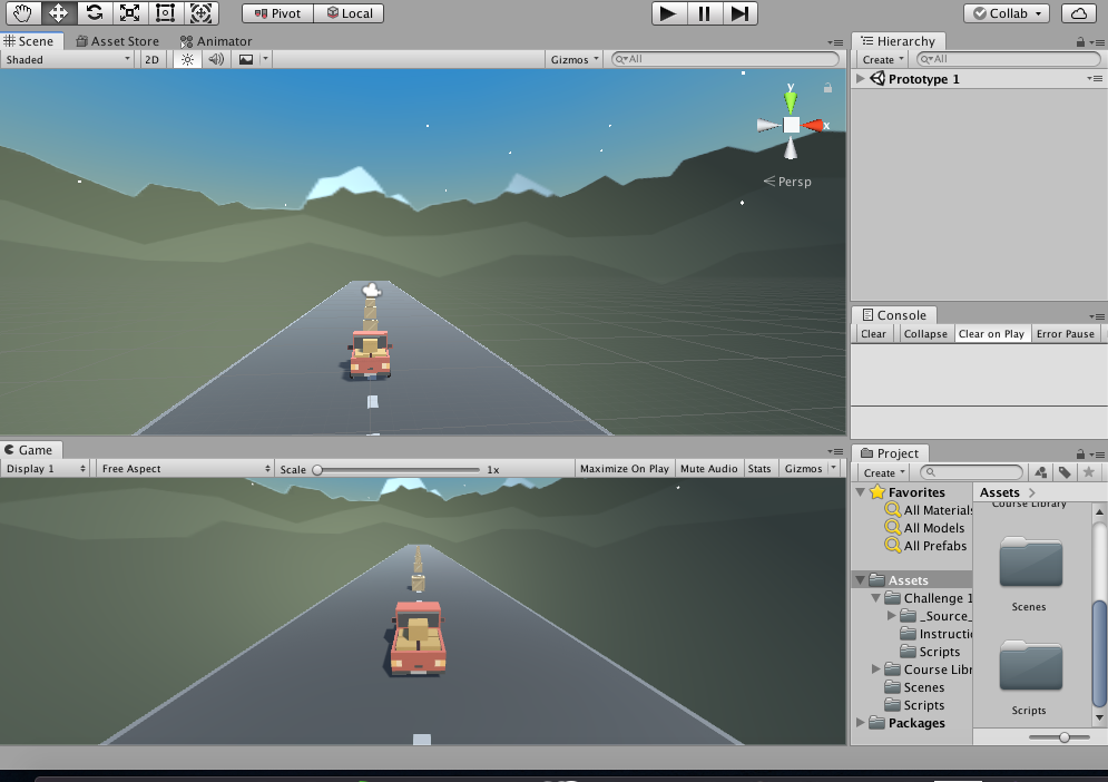Prototype 1 - Unity Play