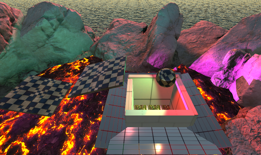 The Floor is Lava Challenge - DiscoBounce Edition - Unity Play