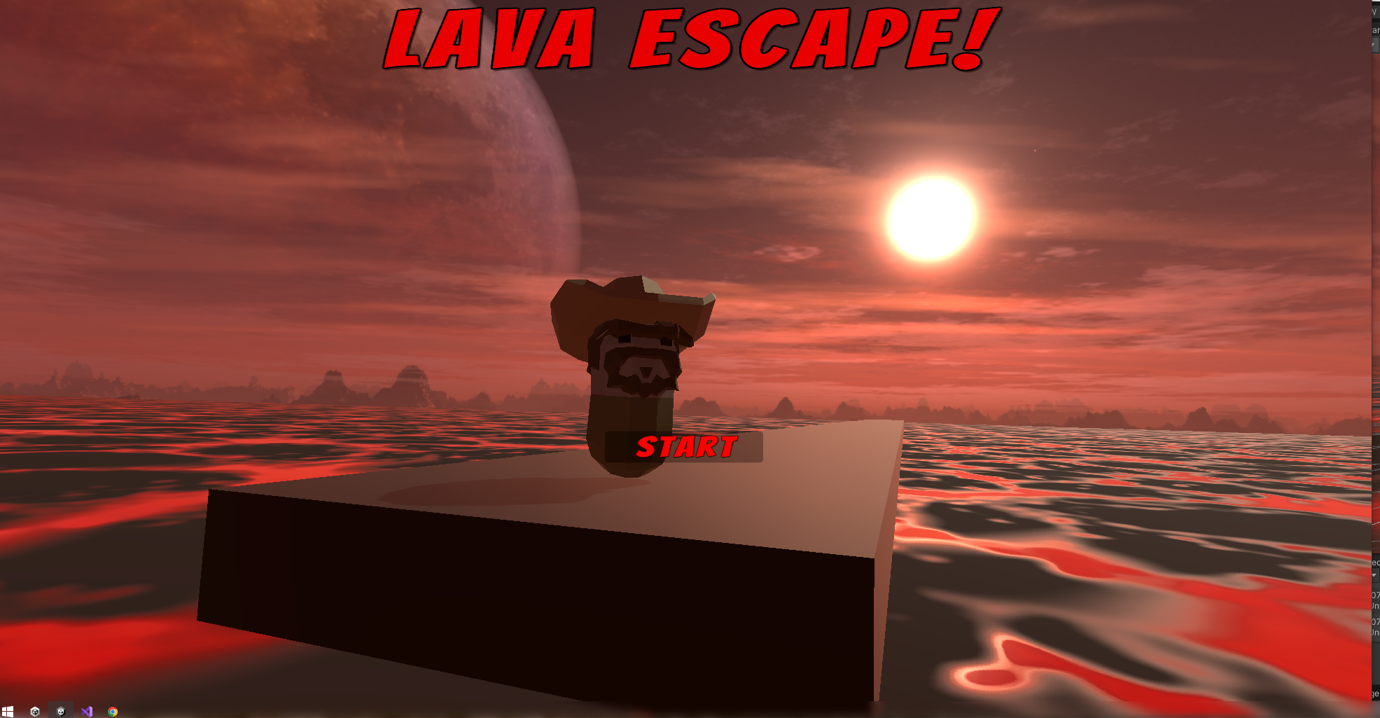 Lava Escape - Unity Play