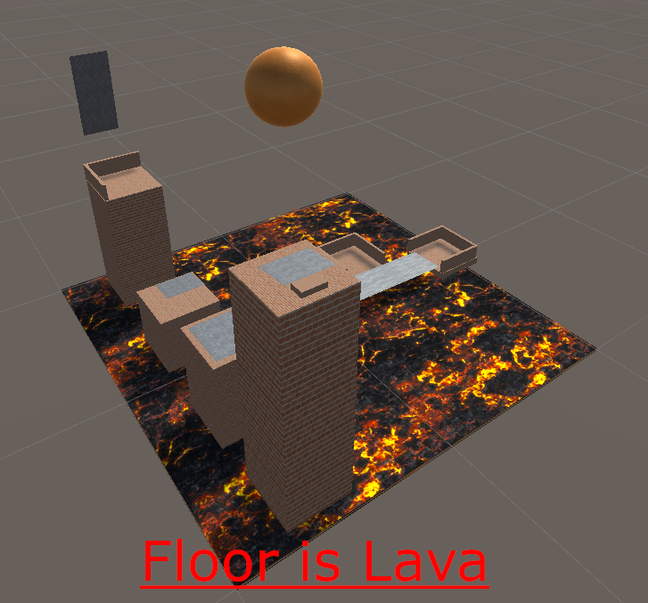 Floor is Lava - Unity Play
