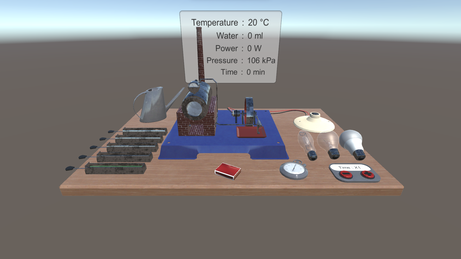 Steam Engine Simulator - Unity Play