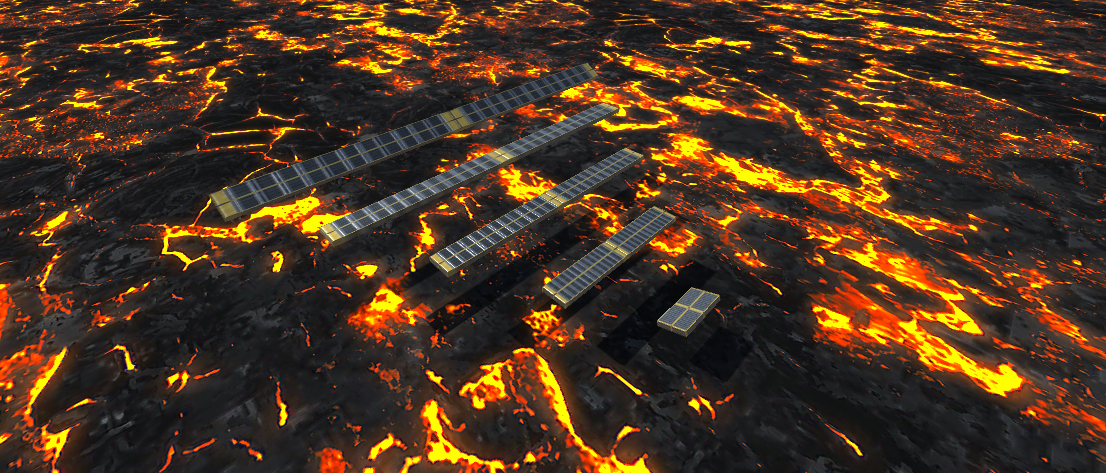 The floor is lava! - Unity Play