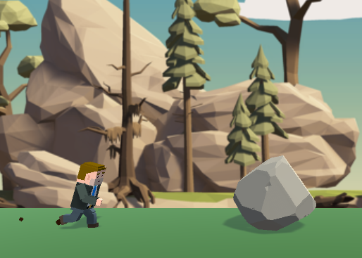 Running Man with different obstacles - Unity Play