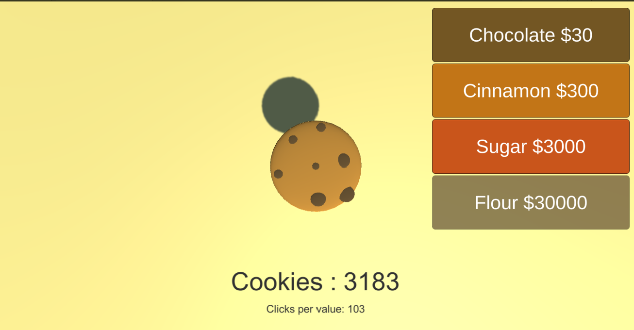Cookie Clicker! - Unity Play